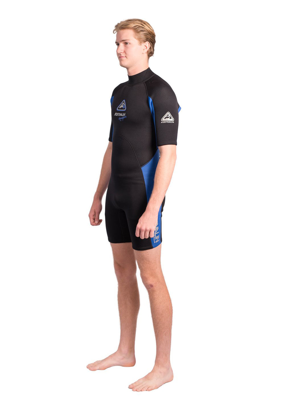 Adrenalin Mens Aquasport 2mm Spring Suit Wetsuit - Adreno - Ocean ...